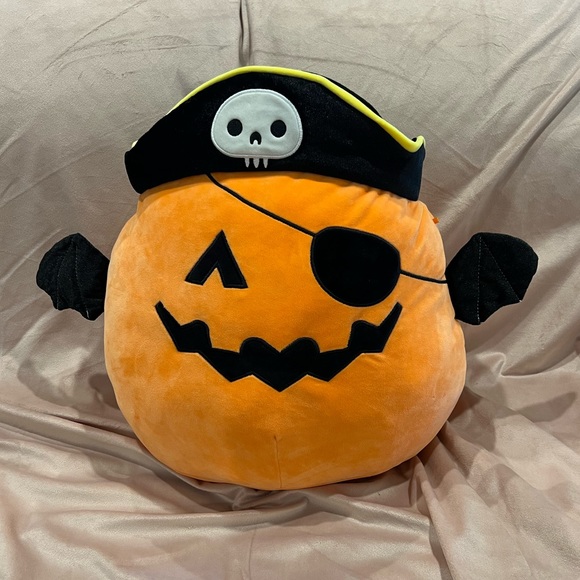 Squishmallows | Toys | Squishmallow Paxton The Pirate Pumpkin 6 Stuffed ...